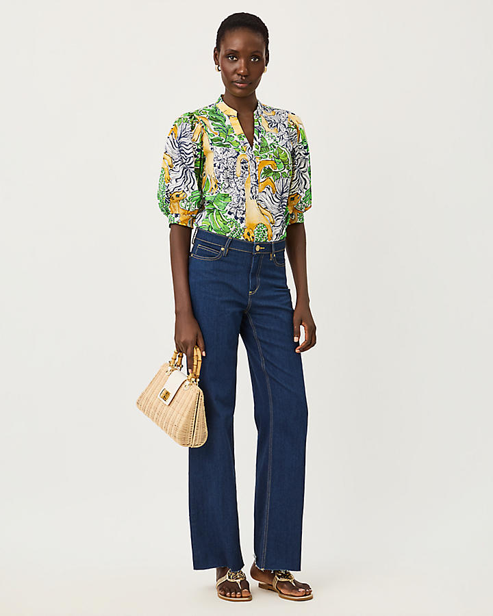 LILLY PULITZER® LILLY PULITZER® Aniston High Rise Straight Jean